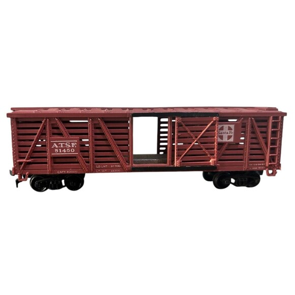 MEHANO | Toys | Vintage Mehano Santa Fe Ho Scale Cattle Car Atsf 545 ...